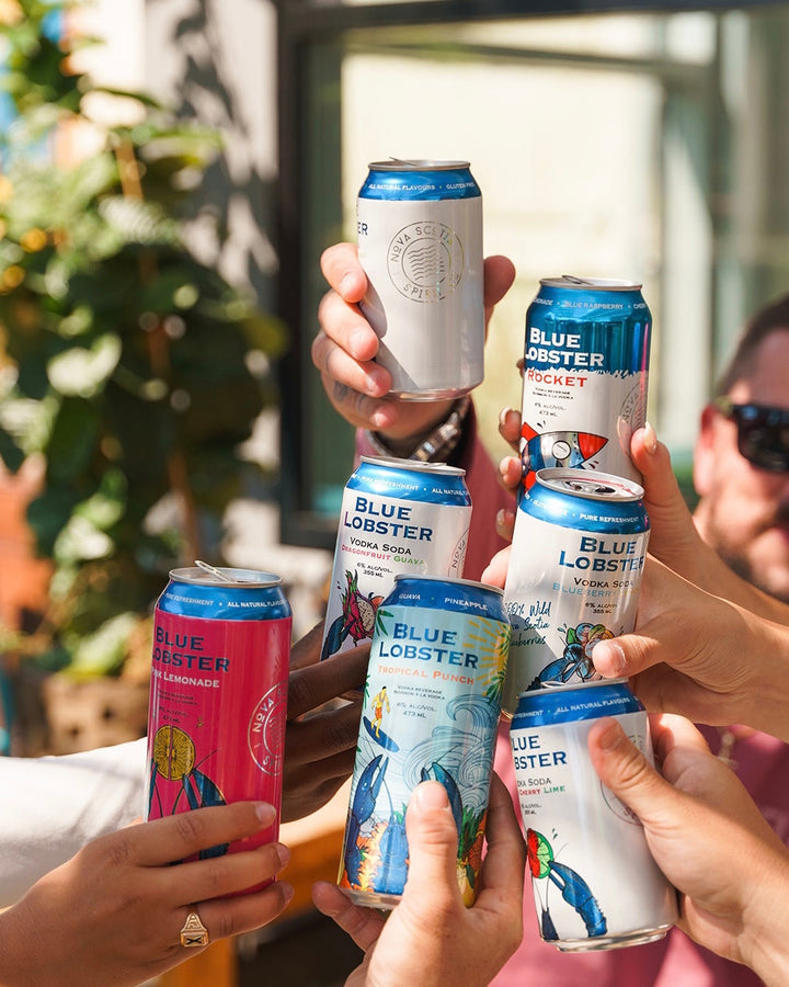 Blue Lobster Vodka Soda – Nova Scotia Spirit Co.